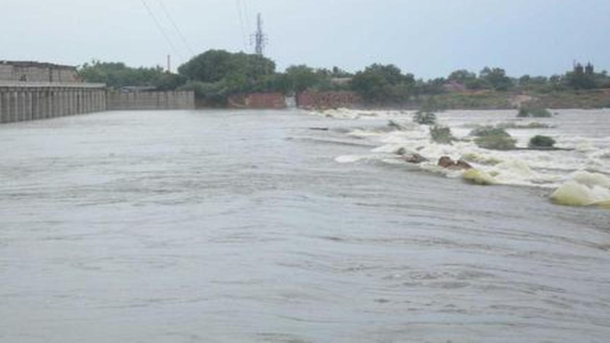 Flood situation eases in Nellore district - The Hindu