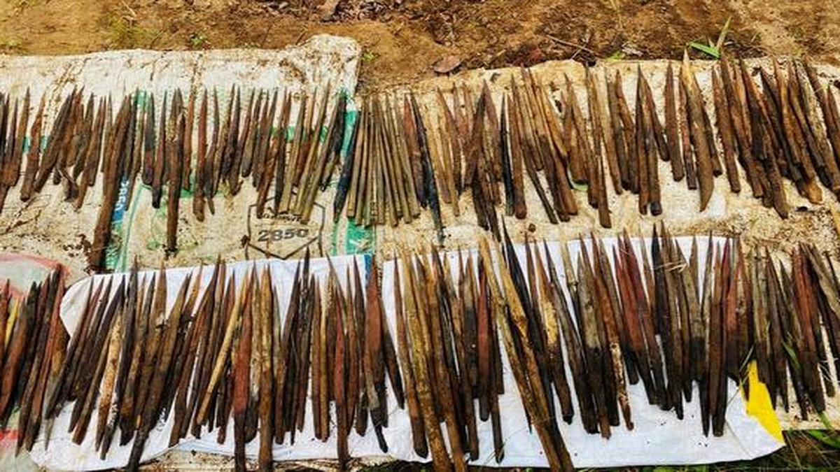 Police unearth 10 booby traps laid by Maoists - The Hindu