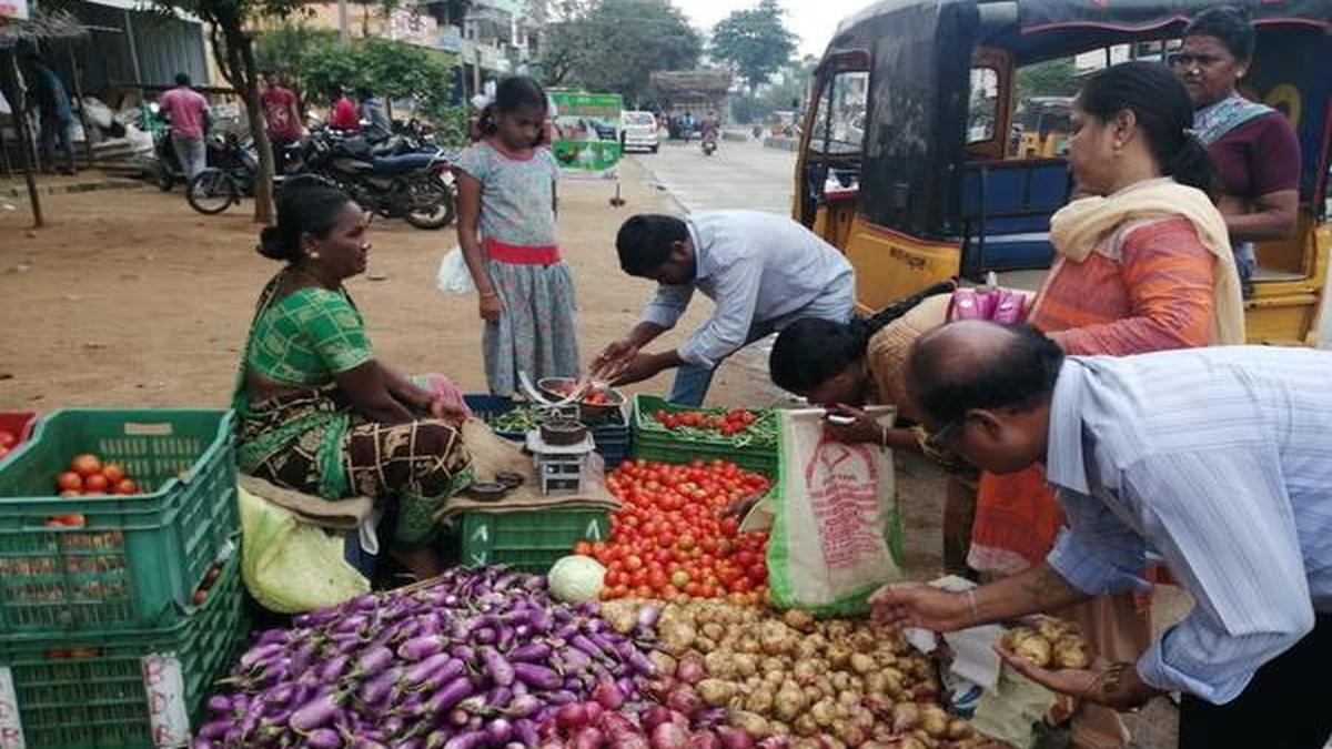 Consumers happy as onion price plummets in Chittoor district - The Hindu