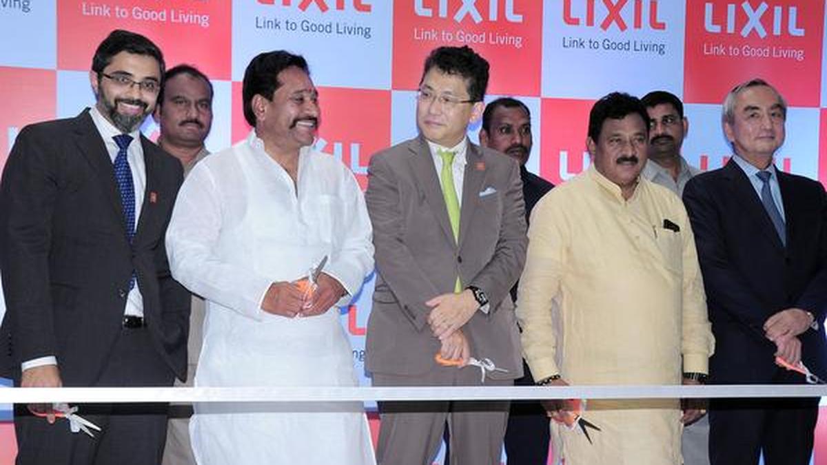 Lixil marks its India entry with plant in Bhimadole - The Hindu