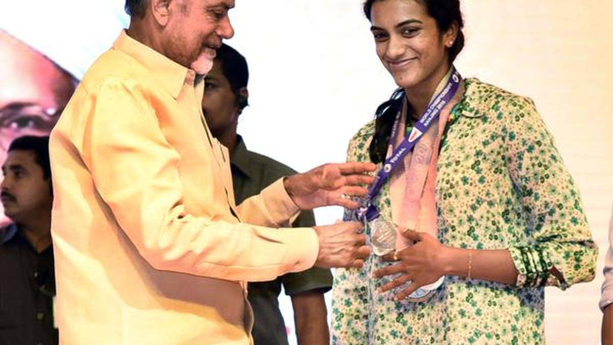 Sindhu floors the gathering at Teachers’ Day celebrations - The Hindu