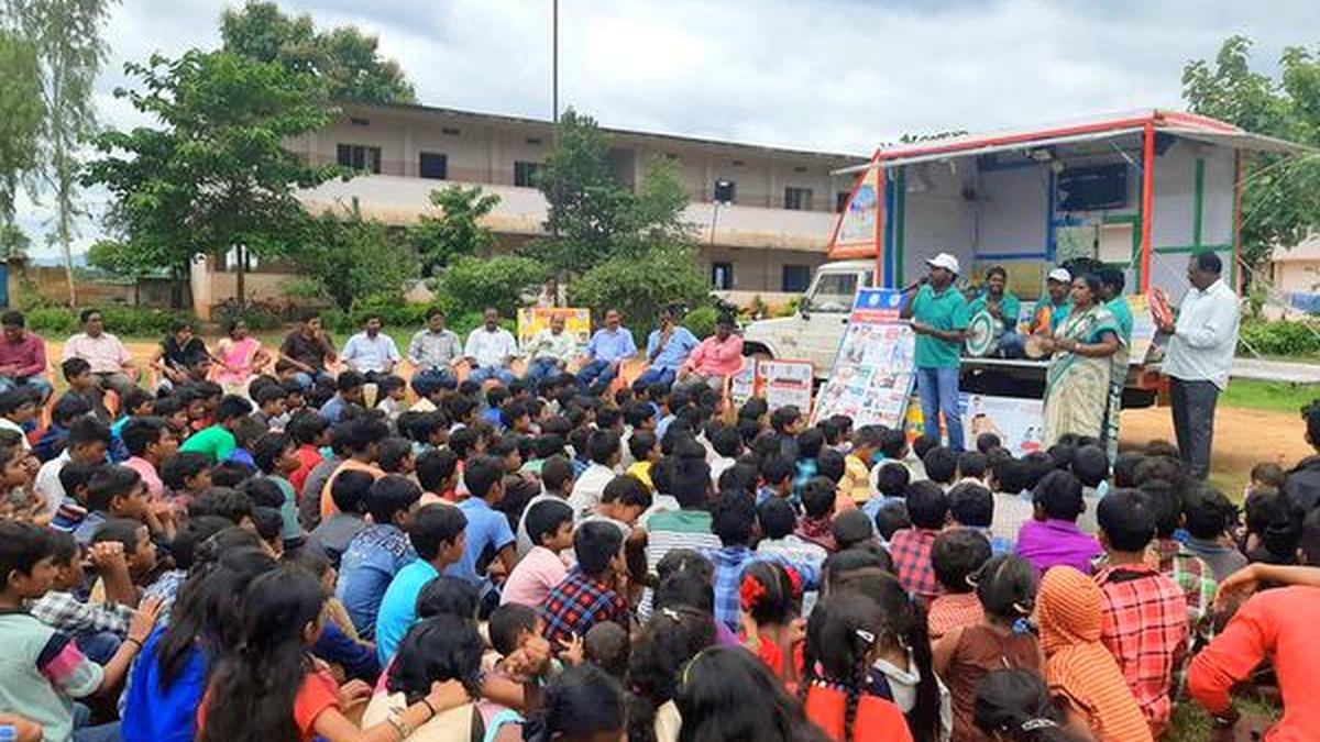 Navaratnalu campaign makes impact in tribal belt - The Hindu