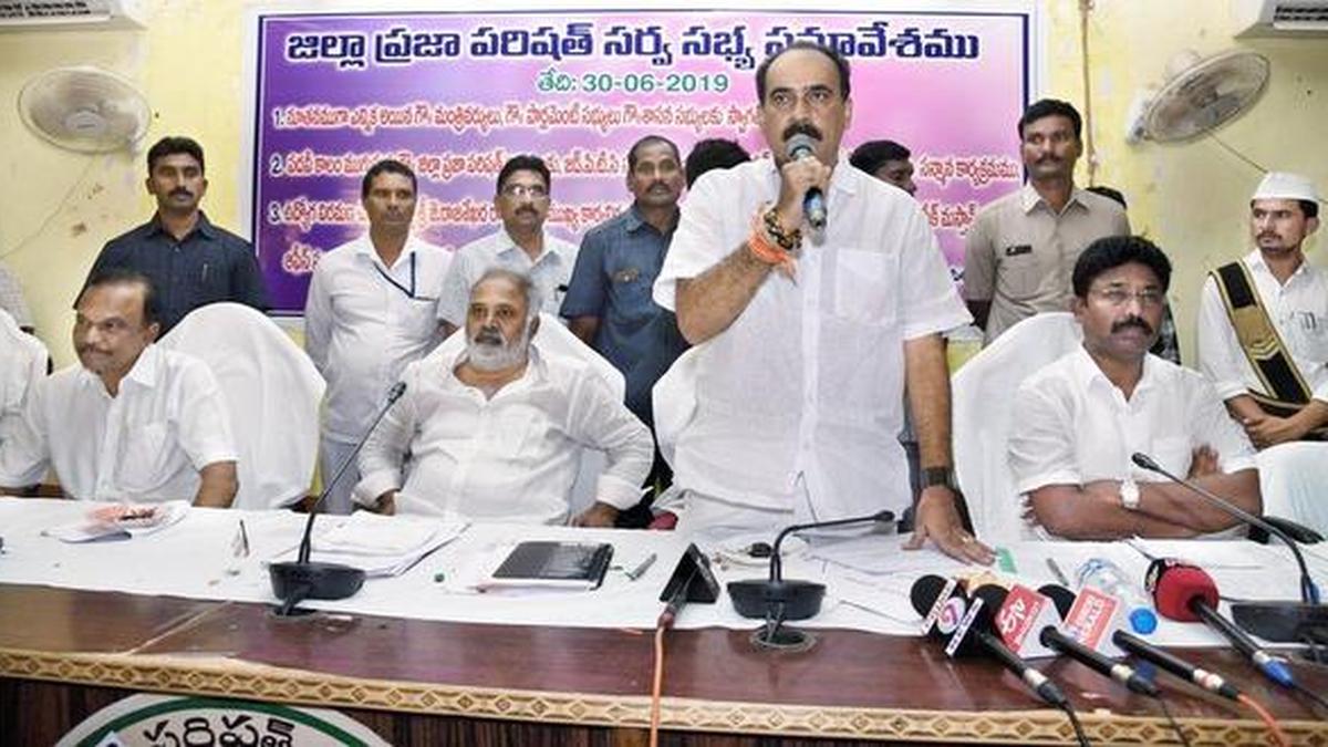 Veligonda project will be completed in two years: Balineni - The Hindu