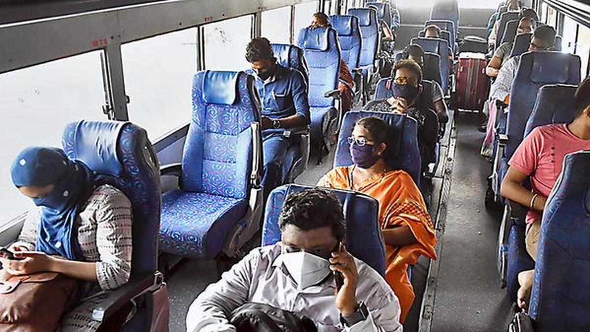 Reduced seating capacity impacts APSRTC revenue - The Hindu