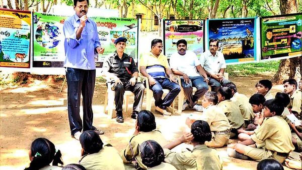 Teacher on a mission to protect environment - The Hindu