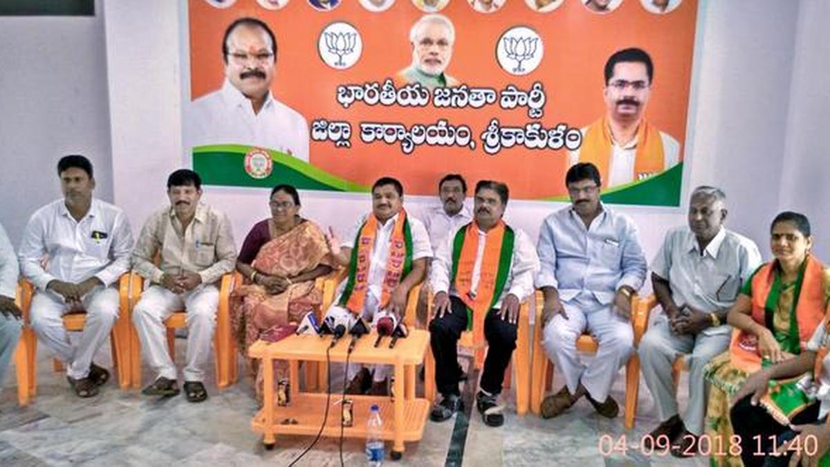 BJP seeks harbour along with port at Bhavanapadu - The Hindu