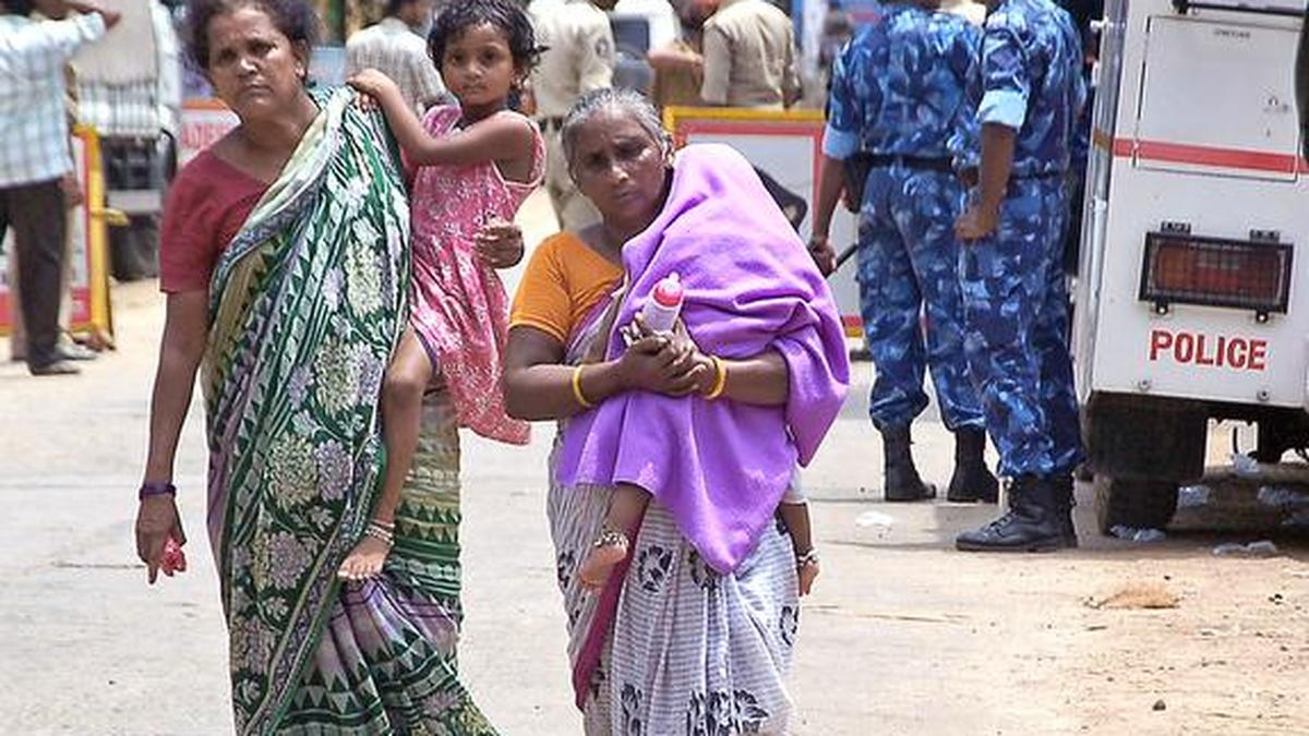 Life continues to be affected in Kirlampudi - The Hindu