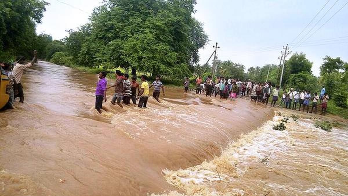 Anantapur receives heaviest single day rain in decades - The Hindu