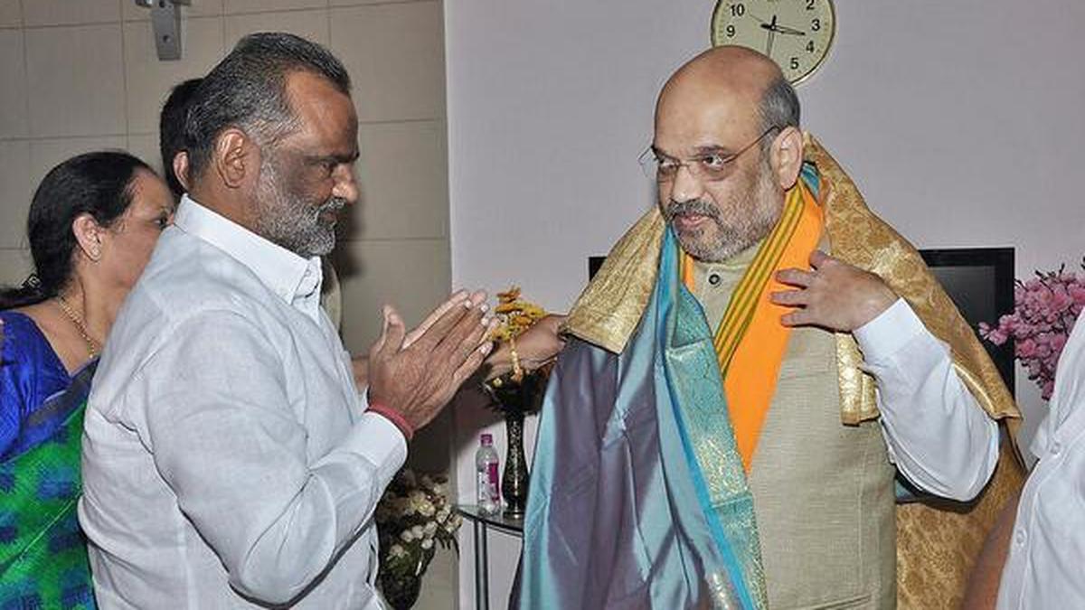 C.K. Babu crosses over to BJP - The Hindu