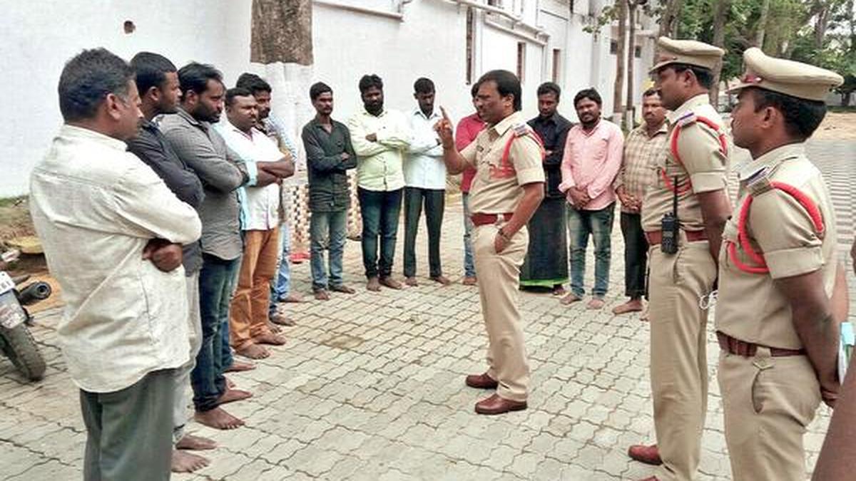 Rowdy-sheeters in Kuppam warned - The Hindu