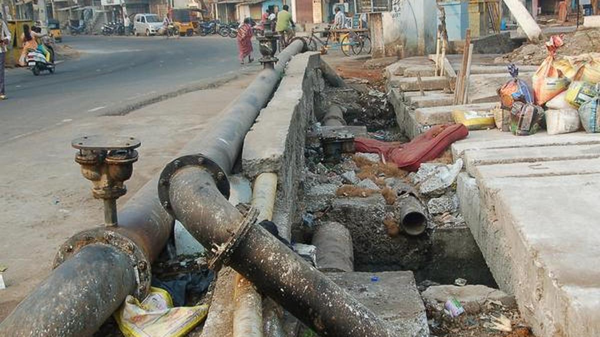 Open drains become carriers of diseases - The Hindu