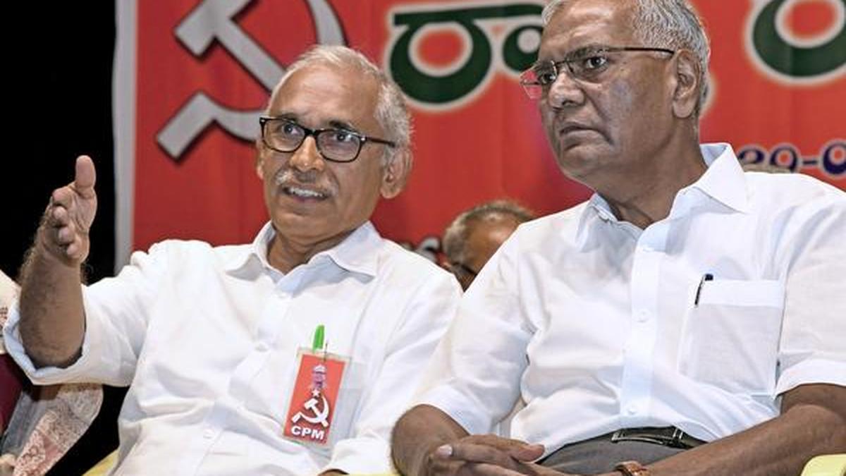 BJP pursuing opportunistic politics, says CPI leader - The Hindu