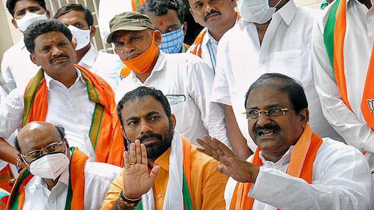 A.P. govt. unresponsive to defence cluster, NIMZ proposed in Prakasam: Veerraju - The Hindu