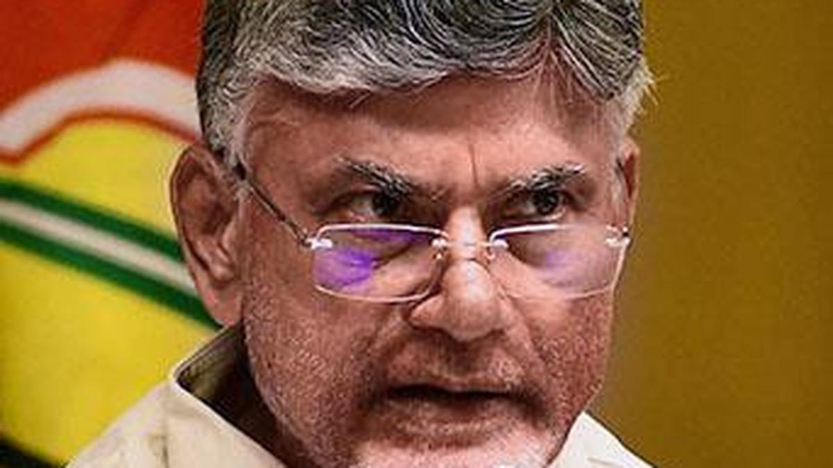 Fresh FIRs filed against Naidu in ‘Amaravati land scam’ case - The Hindu