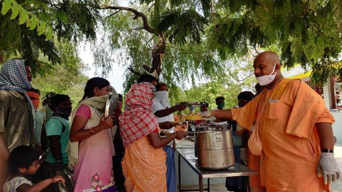 ISKCON turns hunger saviour as TTD stops food distribution - The Hindu
