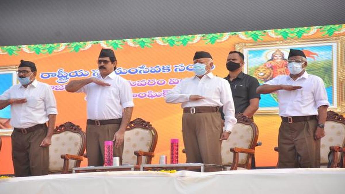 Join hands to fight terrorism, RSS chief tells activists - The Hindu