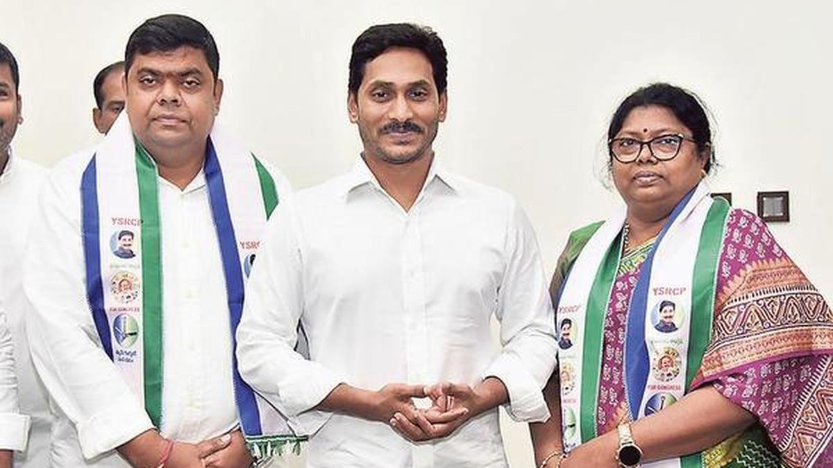 TDP strongman Adari’s children join YSRCP - The Hindu