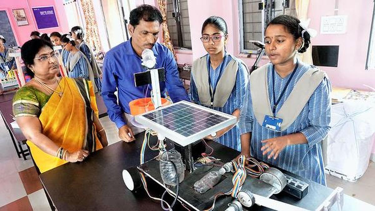 Children display their prowess with low-cost innovations - The Hindu