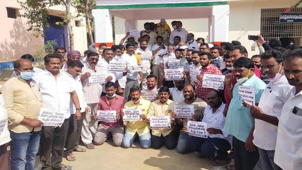 Create new dist. with Markapur as headquarters, demands TDP - The Hindu