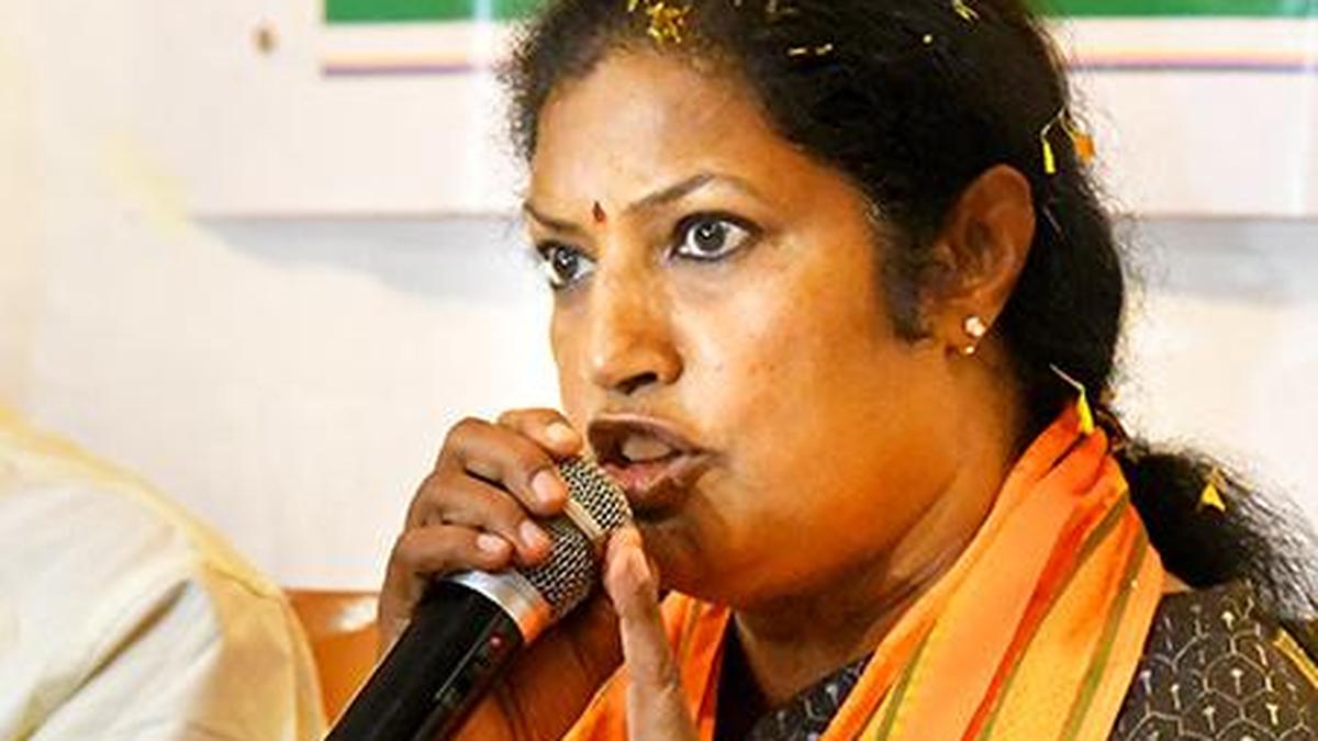 Purandeswari seeks vote for better development of Vizag - The Hindu