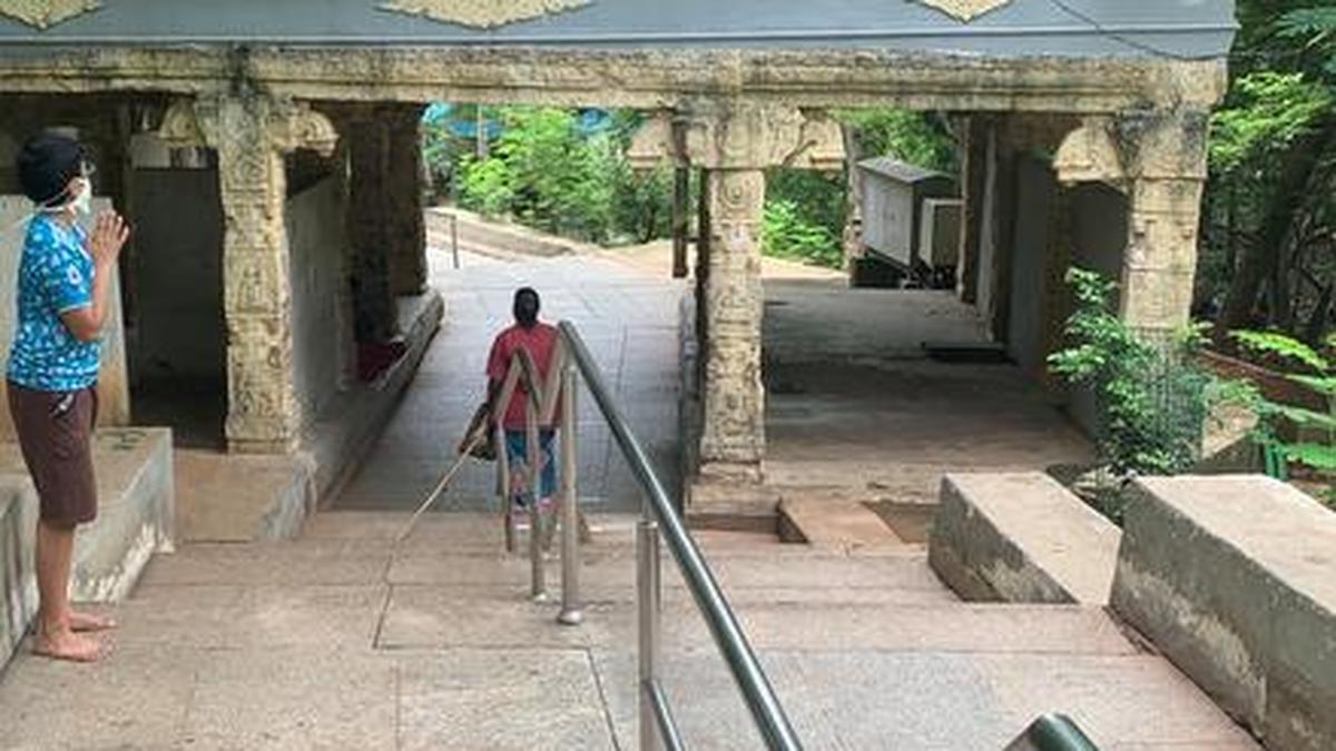 TTD takes up balance improvement works on the Alipiri foot path - The Hindu