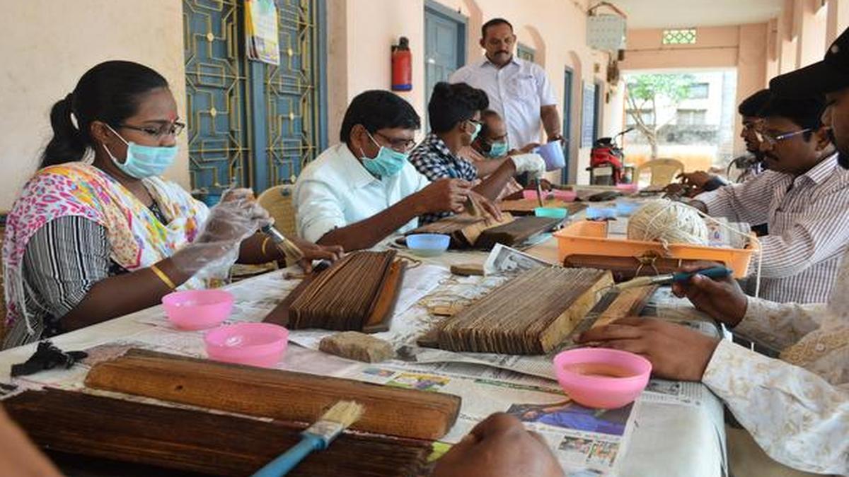 New lease of life for 1,600 rare manuscripts - The Hindu