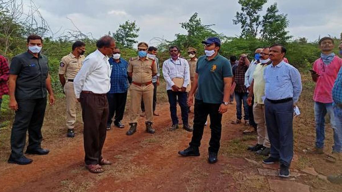 A.P.-Karnataka border being demarcated - The Hindu