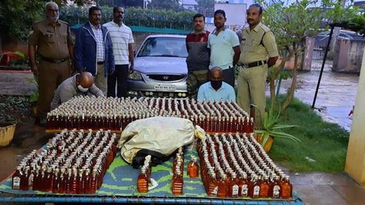 1,537 held in SEB, police raids in A.P. - The Hindu