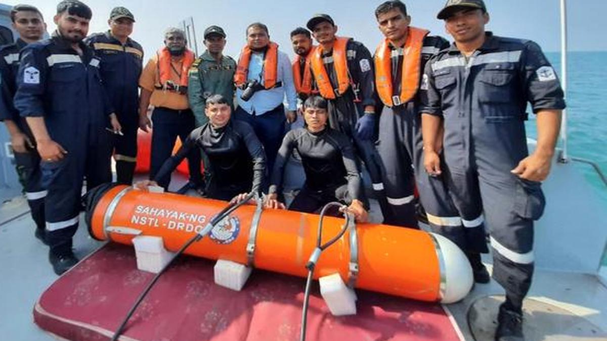 NSTL conducts trial of air droppable container - The Hindu