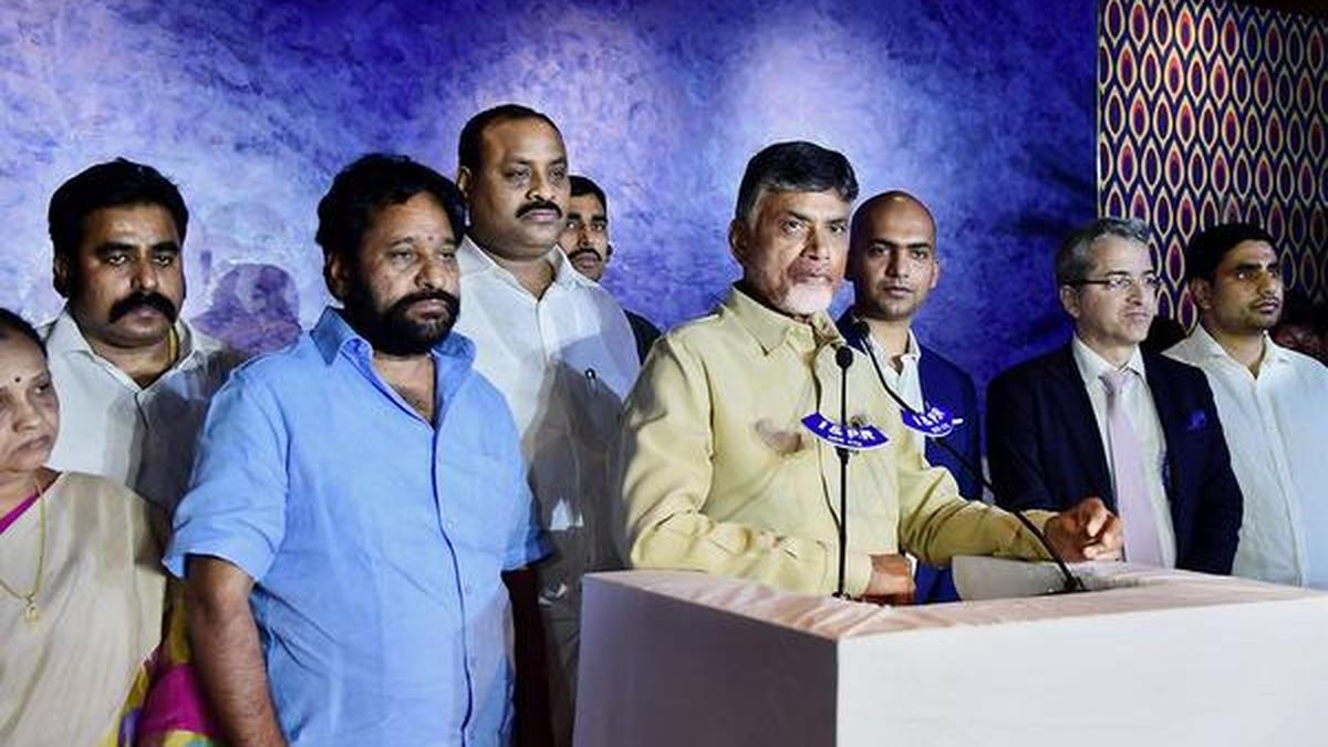 CM showcases ‘industry-friendly’ Andhra Pradesh - The Hindu