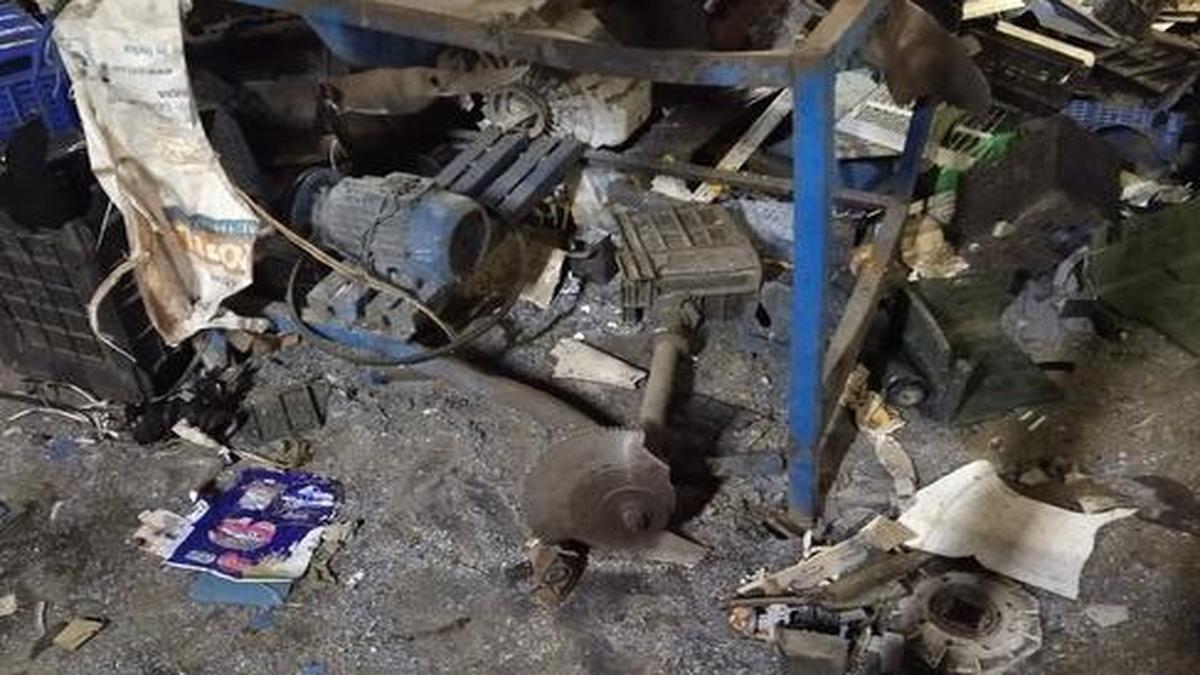 Two die in accident at plastics workshop - The Hindu