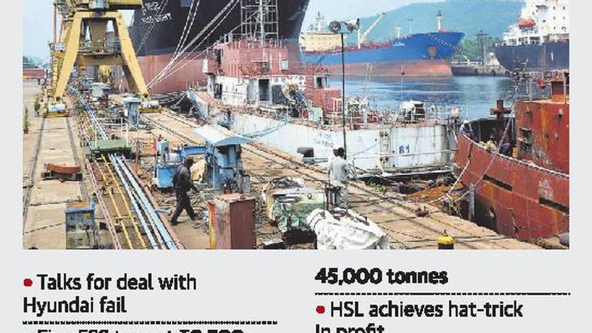 HSL to engage global firm to construct five Fleet Support Ships - The Hindu