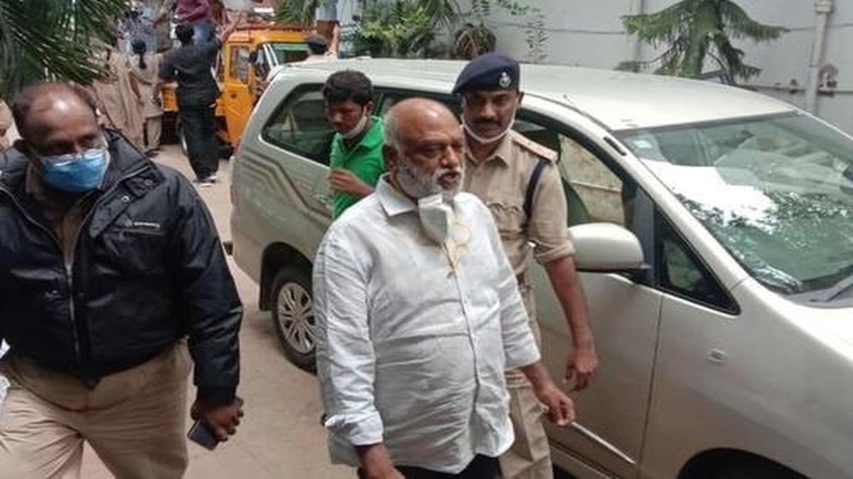 Former TDP MLA Prabhakar Reddy, son held - The Hindu