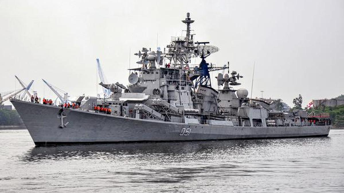 INS Rajput sails into the sunset - The Hindu