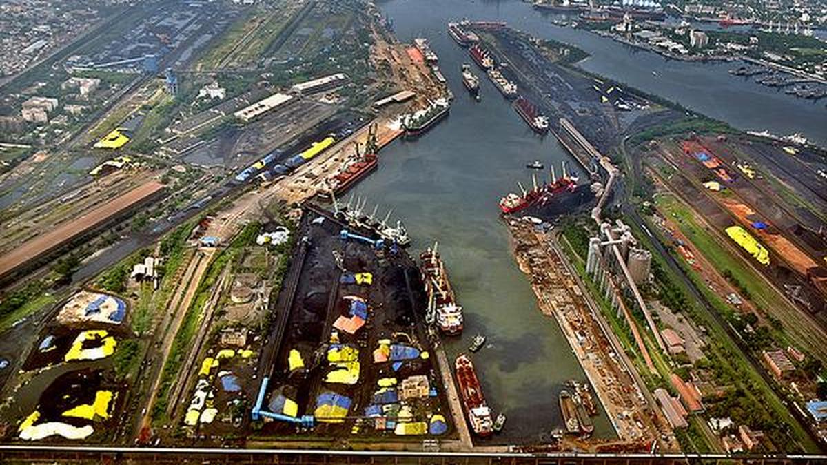 VPT handles extra 3 million tonnes in first half of fiscal - The Hindu