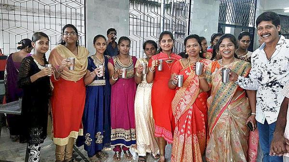 Marriage venues in Saluru say ‘no’ to plastics - The Hindu