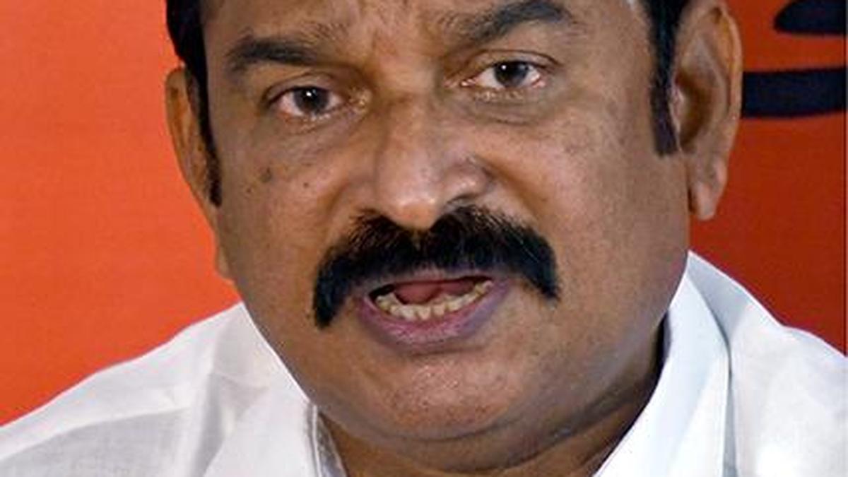 Vishnu Kumar Raju hints at quitting BJP - The Hindu