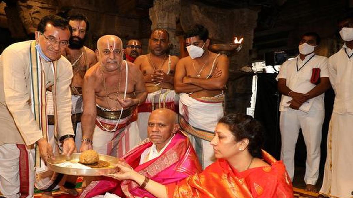 Dharma Reddy now full-time EO of TTD - The Hindu