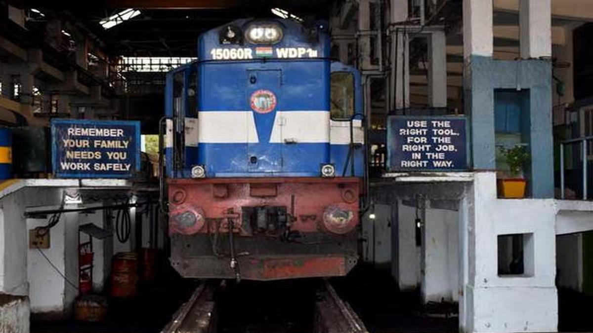 Vijayawada diesel loco shed bags national energy award - The Hindu