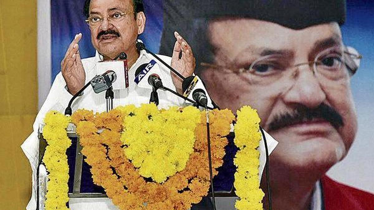 China’s move on Azhar disappointing: Venkaiah - The Hindu