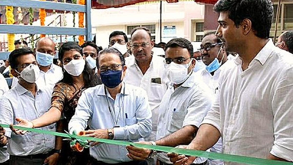 Oxygen plant inaugurated - The Hindu