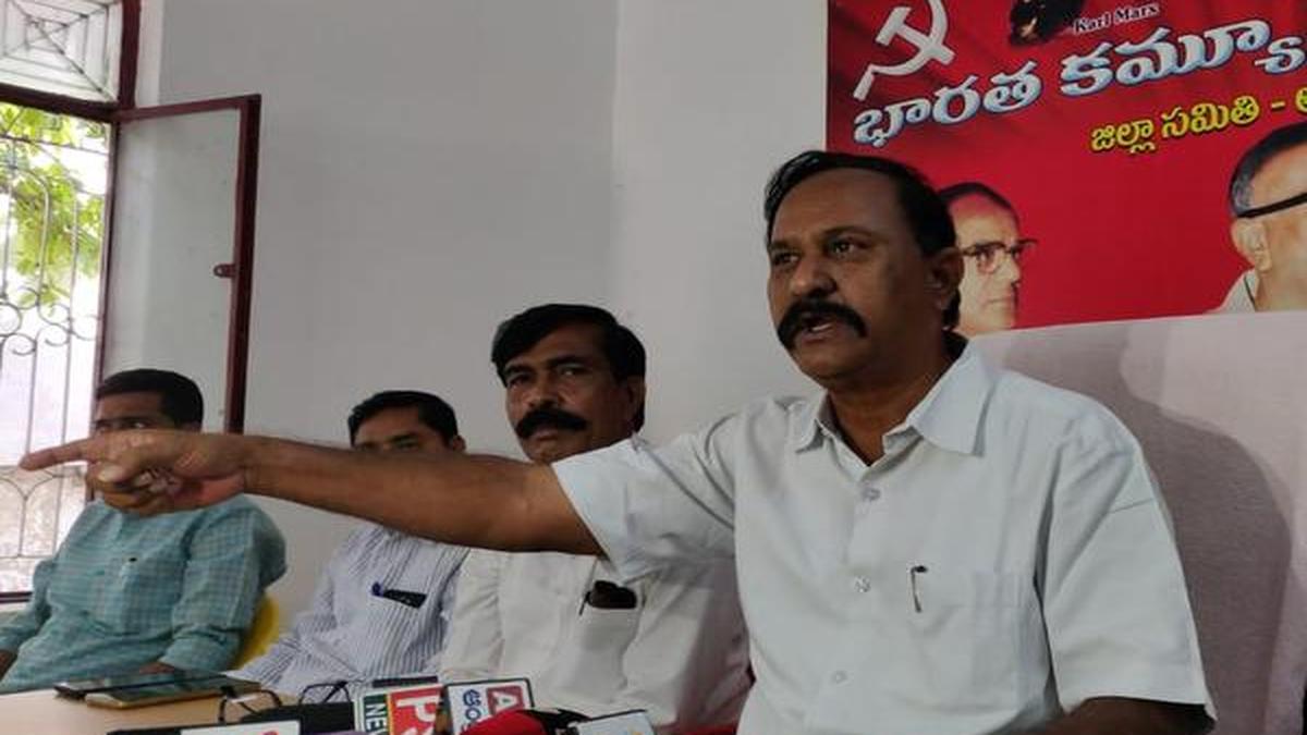 Begin HNSS canal widening project: CPI - The Hindu