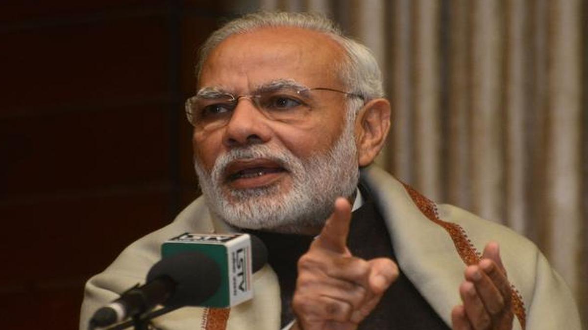 Modi addresses Parivartan rally - The Hindu