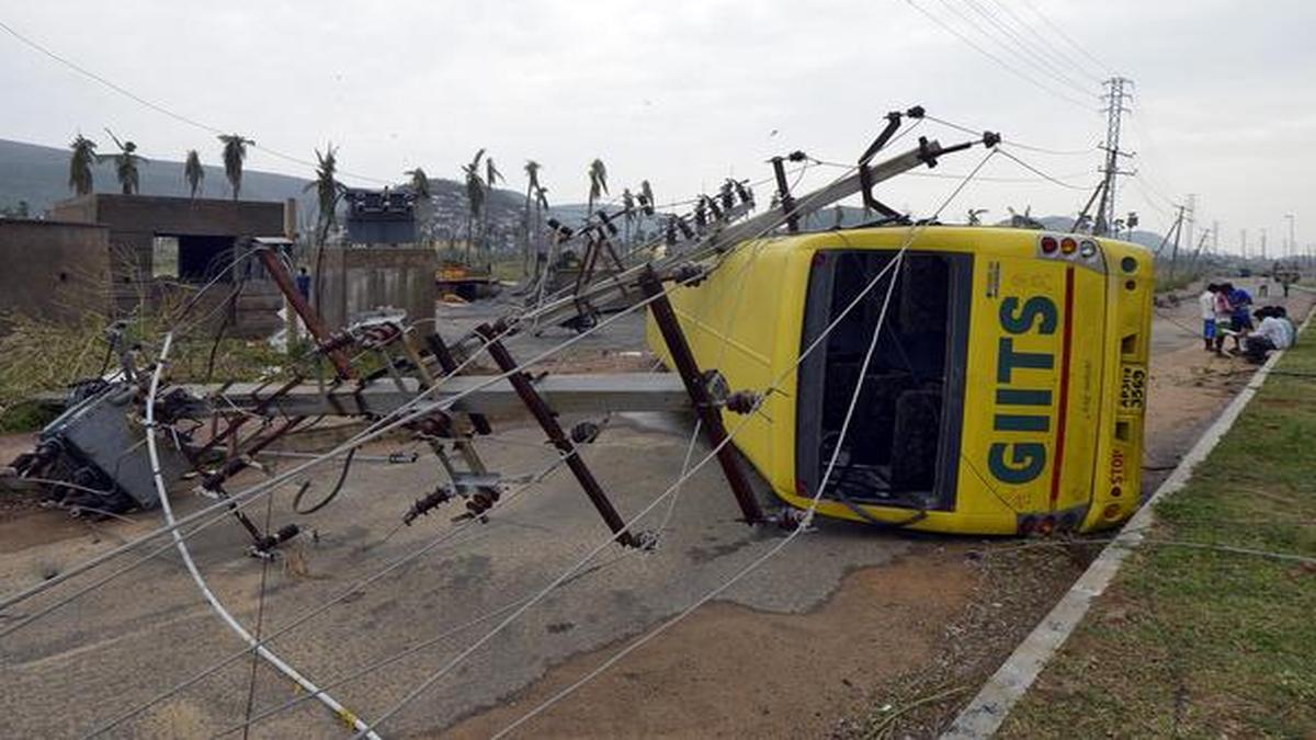 Weatherman cautions against second arm of cyclone - The Hindu