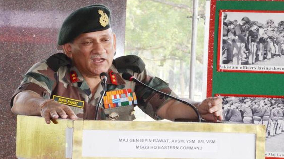 In surprise move, Lt Gen Bipin Rawat appointed next Army Chief - The Hindu