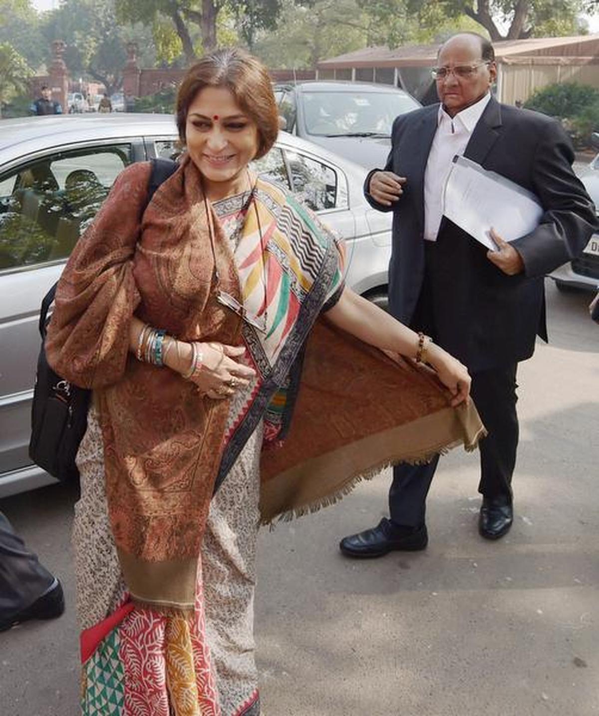 Roopa Ganguly hospitalised with blood clots - The Hindu