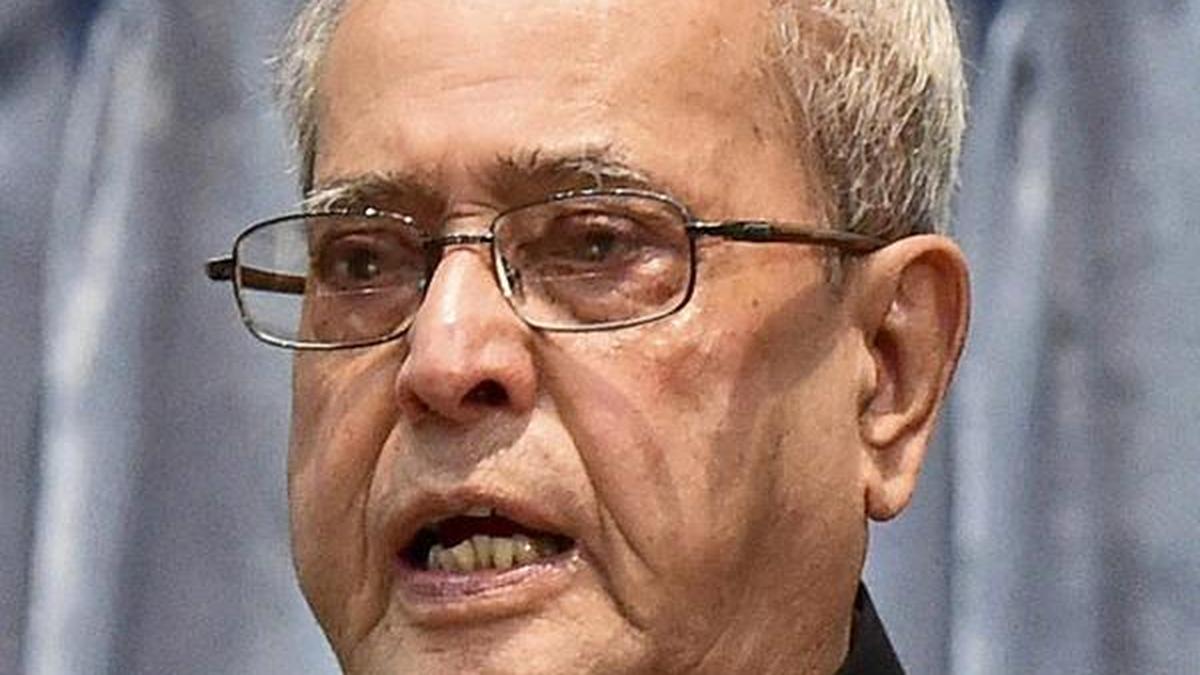 Pranab against ordinance route to amend Enemy Property Act - The Hindu