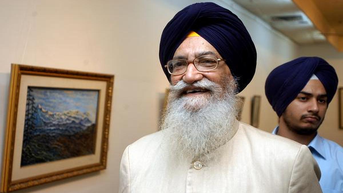Surjit Singh Barnala passes away - The Hindu