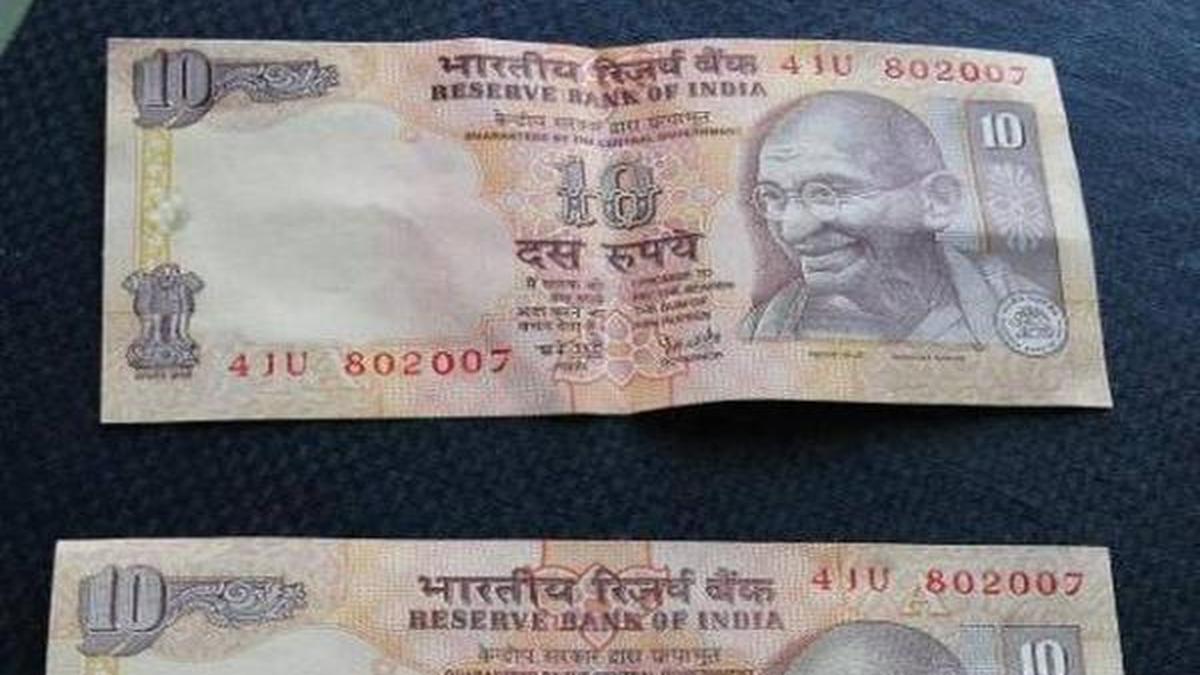 Plastic Rs. 10 notes in five cities soon - The Hindu