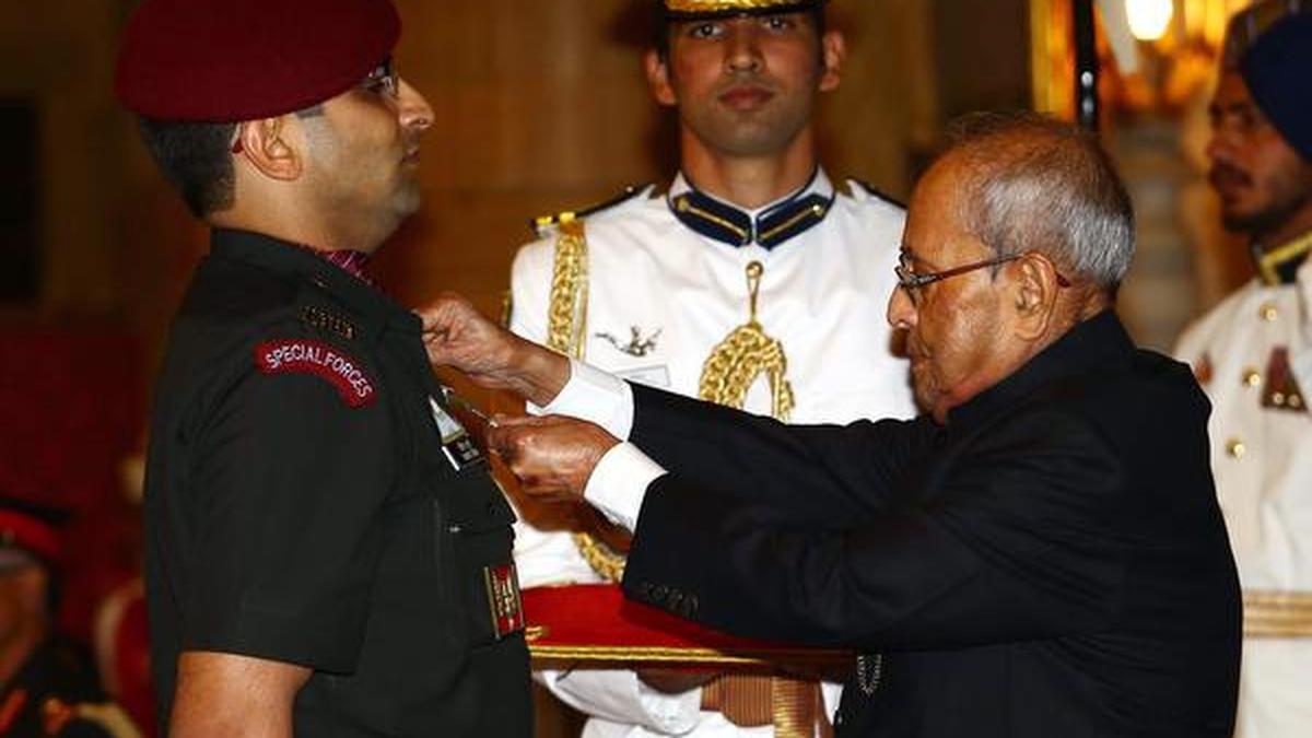 Maj. Rohit Suri awarded Kirti Chakra - The Hindu